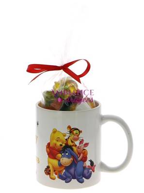 Mug Winnie L'ourson Personnalisé - Cadeau invités Winnie The Pooh ...